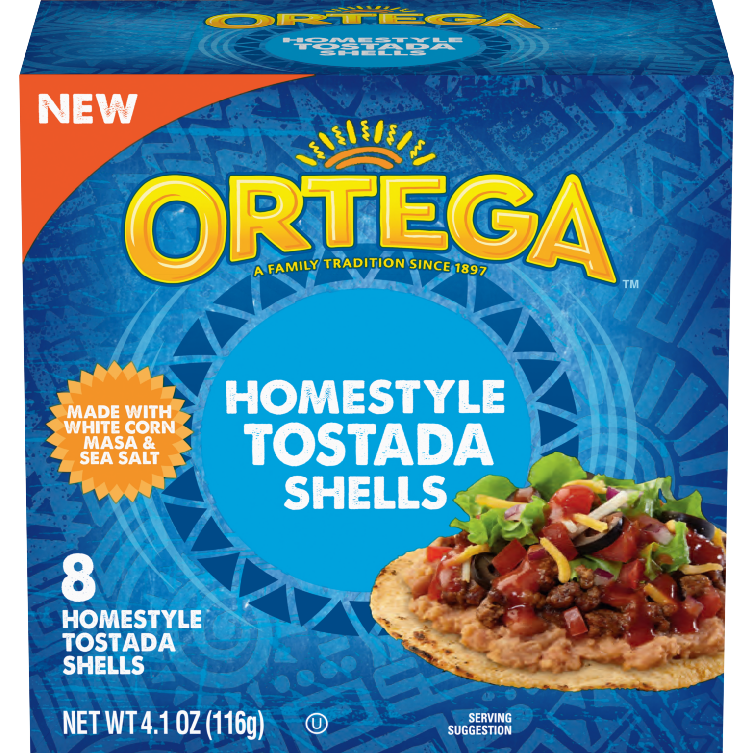Taco Flats, Flat Taco Shells - Ortega Mexican Foods