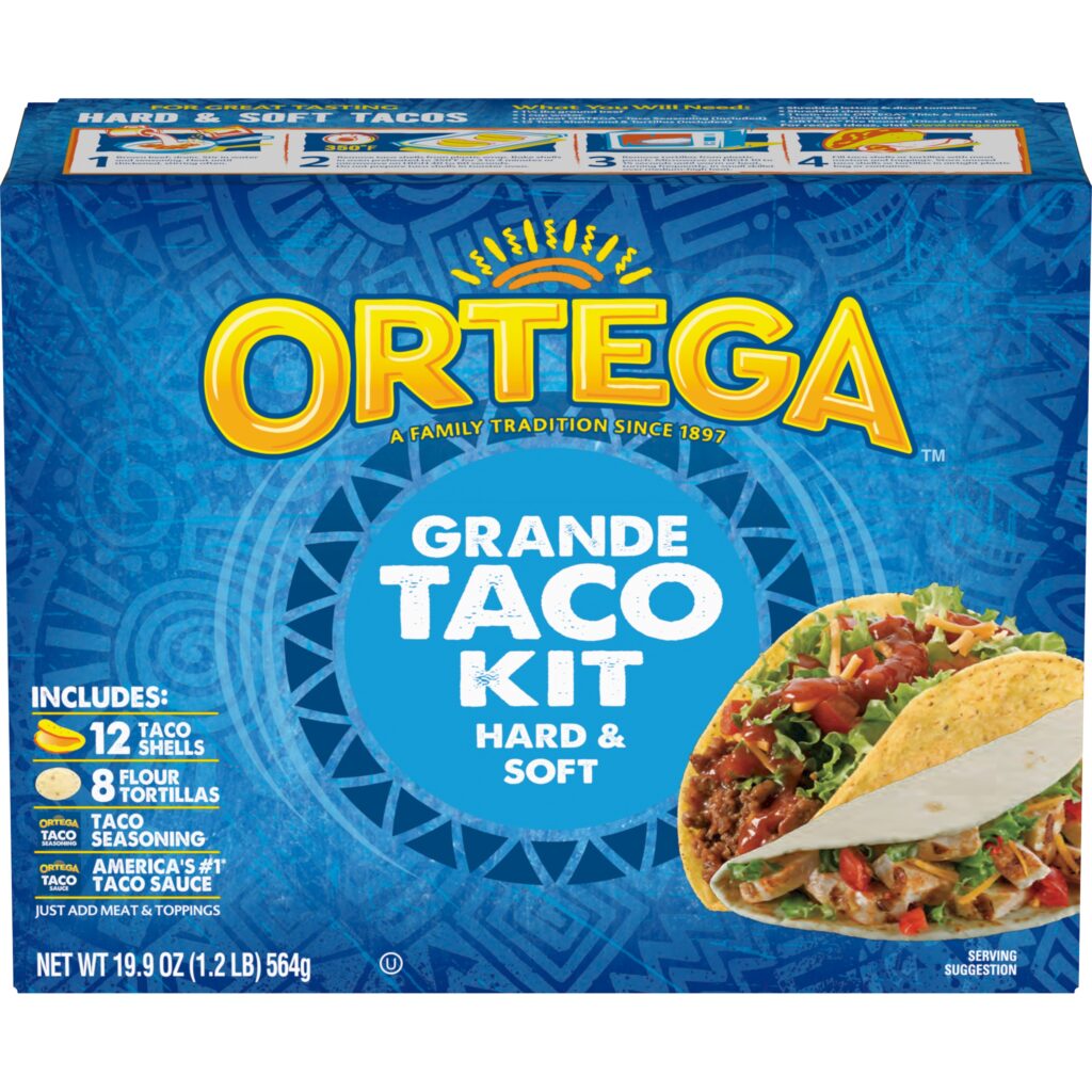 Ortega Taco Dinner Kits - Perfect Tacos Through Our Taco Kit