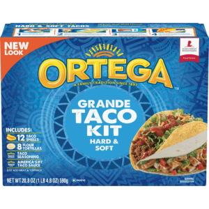 Hard & Soft Grande Taco Kit - Ortega®