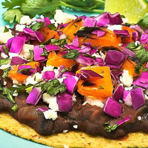 Grilled Pepper Tostadas - Ortega®
