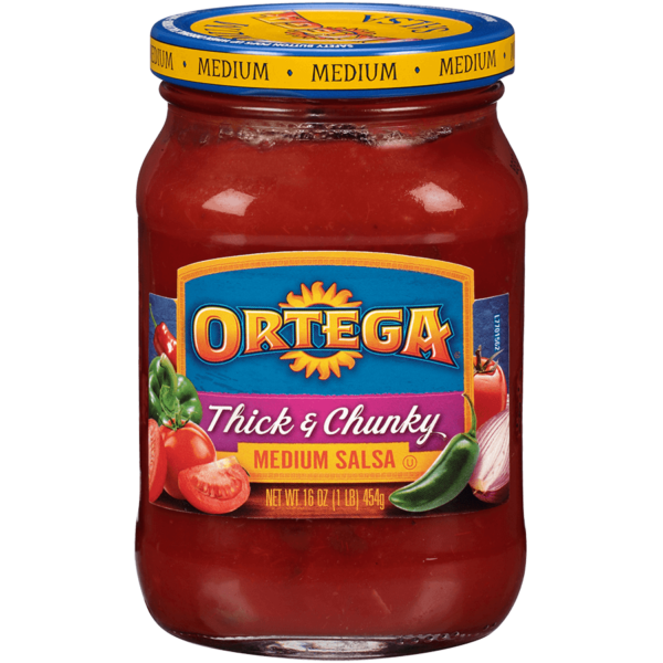 Ortega® Thick & Chunky Medium Salsa | Ortega®
